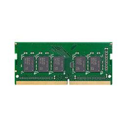 Synology SO-DIMM 4 GB DDR4-2666 , für Serie 21:RS1221RP+, RS1221+, DS1821+, DS1621+ , Arbeitsspeicher D4ES01-4G Kapazität: 4 GB (1x 4 GB) Standard: DDR4-2666 (PC4-21300)