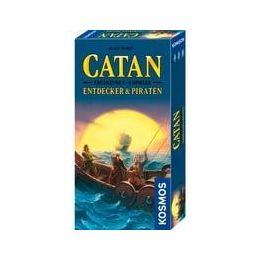 Kosmos Catan - Entdecker & Piraten Ergänzun, Brettspiel Erweiterung Spieleranzahl: 3 - 6 Spieler Spieldauer: 2 Stunden und 30 Minuten Altersangabe: ab 12 Jahren Serie: CATAN