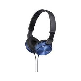 Sony MDRZX310L.AE, Kopfhörer blau/schwarz Kopfhörertyp: Over-Ear Kopfbügelhörer Geeignet für: Mobile Abspielgeräte Kabel-Verbindung: 3.5mm Klinke