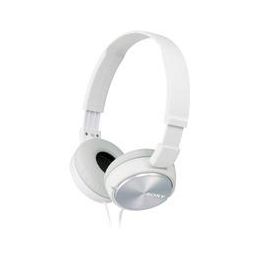 Sony MDR-ZX310W HEAD OV, Kopfhörer weiß Kopfhörertyp: Over-Ear Kopfbügelhörer Geeignet für: Mobile Abspielgeräte Kabel-Verbindung: 3.5mm Klinke
