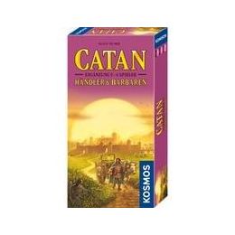 Kosmos CATAN - H&auml;ndler & Barbaren Erg&auml;nzung 5-6 Spieler, Brettspiel Erweiterung