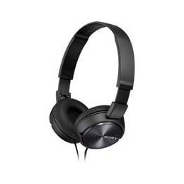 Sony MDR-ZX310B HEAD OV, Kopfhörer schwarz Kopfhörertyp: Over-Ear Kopfbügelhörer Geeignet für: Mobile Abspielgeräte, Mobiltelefone, PC-Systeme Kabel-Verbindung: 3.5mm Klinke