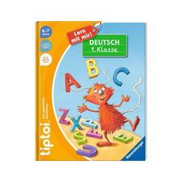 Ravensburger tiptoi Lern mit mir! Deutsch 1. Klasse, Lernbuch Serie: tiptoi Bücher Altersangabe: von 6 Jahren bis 7 Jahren Seitenzahl: 40 Seiten