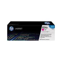 HP Toner magenta 824A (CB383A) Retail Typ: Tonerkartusche Druckfarbe: Magenta Volumen: 21.000 Blatt (Farbe) Geeignet für: Hewlett-Packard