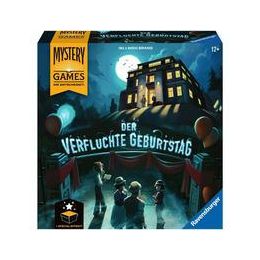 Ravensburger Mystery Games - Der verfluchte Geburtstag, Partyspiel Spieleranzahl: 2 - 4 Spieler Spieldauer: 1 Stunde und 30 Minuten Altersangabe: ab 12 Jahren Serie: Mystery Games