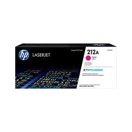 HP Toner magenta 212A (W2123A) Typ: Tonerkartusche Druckfarbe: Magenta Volumen: 4.500 Blatt (Farbe/ISO) Geeignet für: Hewlett-Packard