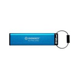 Kingston IronKey Keypad 200 512 GB, USB-Stick USB-C 3.2 Gen 1