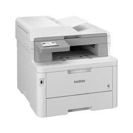 Brother MFC-L8390CDW, Multifunktionsdrucker hellgrau, USB, LAN, WLAN, Scan, Kopie, Fax, Duplex (Druck), Duplex (Scan)