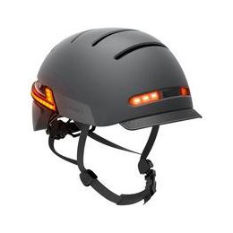 Livall BH51 T Neo, Helm schwarz, Größe 54 - 58 cm Geeignet für: Fahrrad Feature: SOS-Alarm-System, Rücklicht, Blinker Material: EPS (Innenschale ) | ABS (Außenschale)