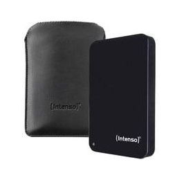 Intenso 2,5" Memory Drive 4 TB, Externe Festplatte schwarz, Micro-USB-B 3.2 Gen 1 (5 Gbit/s) Kapazität: 4 TB ms/Cache/U: -/-/5.400 U/min Datentransferrate: Lesen: 85 MB/s, Schreiben: 75 MB/s