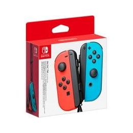 Nintendo Joy-Con 2er-Set, Bewegungssteuerung neon-rot/neon-blau Anschluss: Bluetooth Verbindung: Funk Rumble (Vibration): Ja