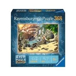 Ravensburger Puzzle Kids EXIT - Das Piratenabenteuer Teile: 368 Größe: 70 x 50 cm Altersangabe: ab 9 Jahren