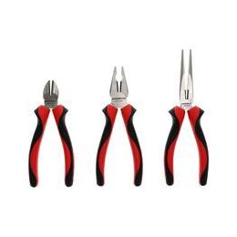 Gedore red Zangen-Satz 2K-Griff, 3-teilig, Zangen-Set rot/schwarz