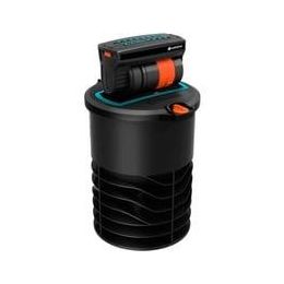 Gardena Sprinklersystem Versenk-Viereckregner OS 140 schwarz/orange