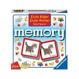 Ravensburger Erste Bilder - Erste Wörter memory, Gedächtnisspiel Spieleranzahl: 2 - 4 Spieler Spieldauer: 15 Minuten Altersangabe: ab 30 Monaten