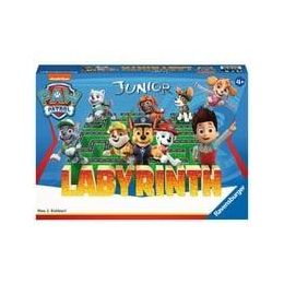 Ravensburger Paw Patrol Junior Labyrinth, Brettspiel Spieleranzahl: 2 - 4 Spieler Spieldauer: 15 Minuten Altersangabe: von 4 Jahren bis 8 Jahren Serie: Paw Patrol