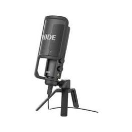 RODE MICROPHONES NT-USB, Mikrofon schwarz geeignet für: Gaming, PC, Studio, Streaming Ausgänge: 1x USB Frequenzbereiche: 20 Hz bis 20 kHz Verbindung: kabelgebunden