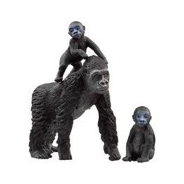 Schleich Wild Life Flachland Gorilla Familie, Spielfigur Serie: Wild Life Art: Spielfigur Altersangabe: ab 36 Monaten Zielgruppe: Kindergartenkinder