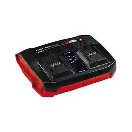 Einhell Power-X-Twincharger 3 A, Ladegerät schwarz/rot Ausgangsspannung: 18 Volt Lademöglichkeit: 2 Akkus gleichzeitig