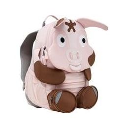 Affenzahn Gro&szlig;er Freund Tonie Schwein, Rucksack pink/braun
