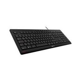 STREAM KEYBOARD, Tastatur schwarz, DE-Layout, Cherry SX-Scherentechnologie