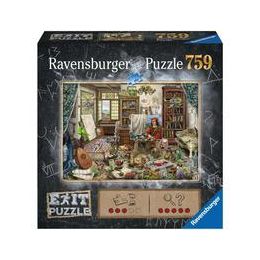 Ravensburger Puzzle EXIT - Das Künstleratelier Teile: 759 Größe: 70 x 50 cm Altersangabe: ab 12 Jahren
