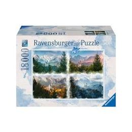 Ravensburger Puzzle M&auml;rchenschloss in 4 Jahreszeiten