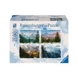 Ravensburger Puzzle Märchenschloss in 4 Jahreszeiten