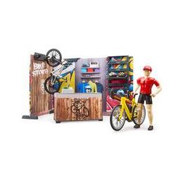 Bruder bworld Fahrradshop und Werkstatt, Spielfigur