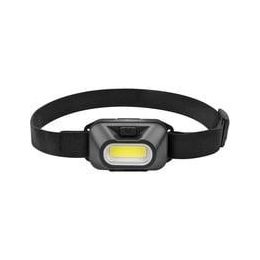 Ansmann Stirnlampe HD120B, LED-Leuchte schwarz Art: LED-Leuchte Betriebsart: Batterie AAA Lichtstrom: 125 Lumen Schutz: IPX2