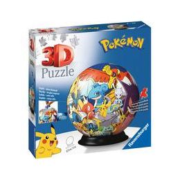 Ravensburger 3D Puzzle-Ball Pokémon Teile: 72 Altersangabe: ab 6 Jahren