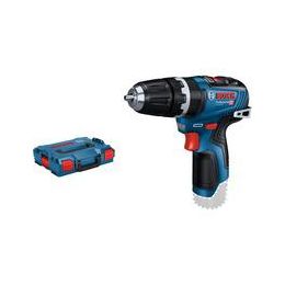 Bosch Akku-Schlagbohrschrauber GSB 12V-35 solo Professional, 12 Volt, Schlagbohrmaschine blau/schwarz, ohne Akku und Ladeger&auml;t, mit L-BOXX