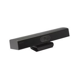 Lindy USB Typ A 4K30 Konferenz-Soundbar & Kamera, Webcam schwarz