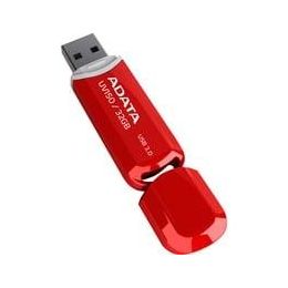 A-DATA DashDrive Value UV150 32 GB, USB-Stick rot, USB-A 3.2 Gen1 Kapazität: 32 GB Geschwindigkeit: Lesen: max. 90 MB/s, Schreiben: max. 20 MB/s Anschluss: USB-A 3.2 Gen 1 (5 Gbit/s) Funktionen: Kappe