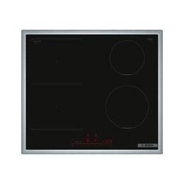 Bosch PVS645HB1E Serie 6, Autarkes Kochfeld schwarz/edelstahl, 60 cm