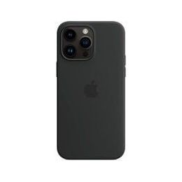 Apple Silikon Case mit MagSafe, Handyhülle schwarz, Mitternacht, iPhone 14 Pro Max Typ: Handyhülle Geeignet für: iPhone 14 Pro Max Material: Silikon, Mikrofaser