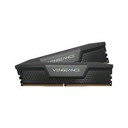 Corsair DIMM 64 GB DDR5-5200 (2x 32 GB) Dual-Kit, Arbeitsspeicher schwarz, CMK64GX5M2B5200Z40, Vengeance, INTEL XMP, AMD EXPO