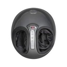 PROFICARE Fußmassagegerät FM 3099 titan/schwarz Massageart: Shiatsu-Massage Bereich: Füße Funktionen: (Infrarot)-Wärme, Abschaltautomatik Stromversorgung: Netzbetrieb