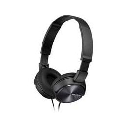 Sony MDR-ZX310APB, Headset schwarz Kopfhörertyp: On-Ear Kopfbügelhörer Geeignet für: Mobile Abspielgeräte, Mobiltelefone Kabel-Verbindung: 3.5mm Klinke