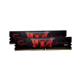 G.Skill DIMM 32 GB DDR4-3000 (2x 16 GB) Dual-Kit, Arbeitsspeicher schwarz, F4-3000C16D-32GISB, Aegis, INTEL XMP