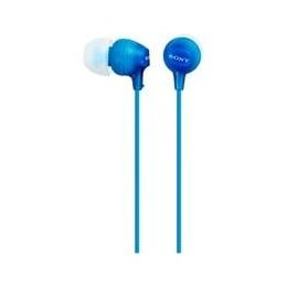 Sony MDR-EX15APLI, Kopfhörer blau Kopfhörertyp: In-Ear Ohrkanalhörer Geeignet für: Mobile Abspielgeräte, Mobiltelefone Kabel-Verbindung: 3.5mm Klinke