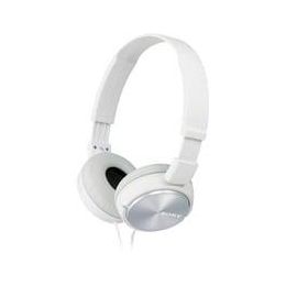 Sony MDR-ZX310APW, Headset weiß Kopfhörertyp: On-Ear Kopfbügelhörer Geeignet für: Mobile Abspielgeräte, Mobiltelefone Kabel-Verbindung: 3.5mm Klinke