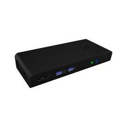 ICY BOX IB-DK2251AC, Dockingstation schwarz, USB, HDMI, USB-C