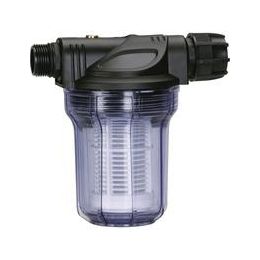 Gardena Pumpen Vorfilter schwarz/transparent Geeignet für: Pumpe / Hauswasserwerk Kompatibel: 33,3mm (G1)-Anschluss-Gewinde Verwendung: Schutz der Pumpe vor Beschädigung