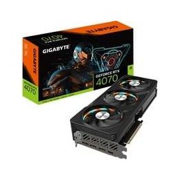 Gigabyte GeForce RTX 4070 GAMING OC 12G, Grafikkarte DLSS 3, 3x DisplayPort, 1x HDMI 2.1 Grafikchip: NVIDIA GeForce RTX 4070 Speicher: 12 GB (GDDR6X, 192 Bit) belegte Slots: 3 Slots GPU Boost-Takt: 2565 MHz