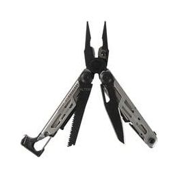 Leatherman Multitool SIGNAL schwarz/silber, 19 Tools Anzahl Teile: 19 -teilig Werkzeuge: Abisolier-Werkzeug, Bits, Maß, Schleif- / Trennwerkzeug, Schraubendreher, Schraubenschlüssel, Zange Behälter: Klapp-Griff Profile: Kreuzschlitz (PH), Schlitz, Sechskant