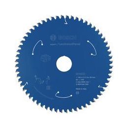 Bosch Kreiss&auml;geblatt Expert for Laminated Panel, &Oslash; 190mm, 60Z Bohrung 30mm, f&uuml;r Akku-Handkreiss&auml;gen