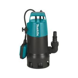 Makita Tauchpumpe Klar-/Schmutzwasser 14.400 l/h, Tauch- / Druckpumpe blau/schwarz, 1.100 Watt