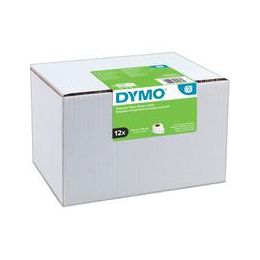 Dymo LabelWriter ORIGINAL VORTEILSPACK Versandetiketten 54x101mm, 12 Rollen mit je 220 Etiketten permanent klebend, S0722420