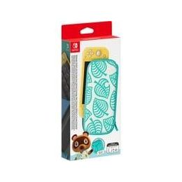 Nintendo Switch Lite -Tasche & -Schutzfolie wei&szlig;/gr&uuml;n, Animal Crossing: New Horizons-Edition